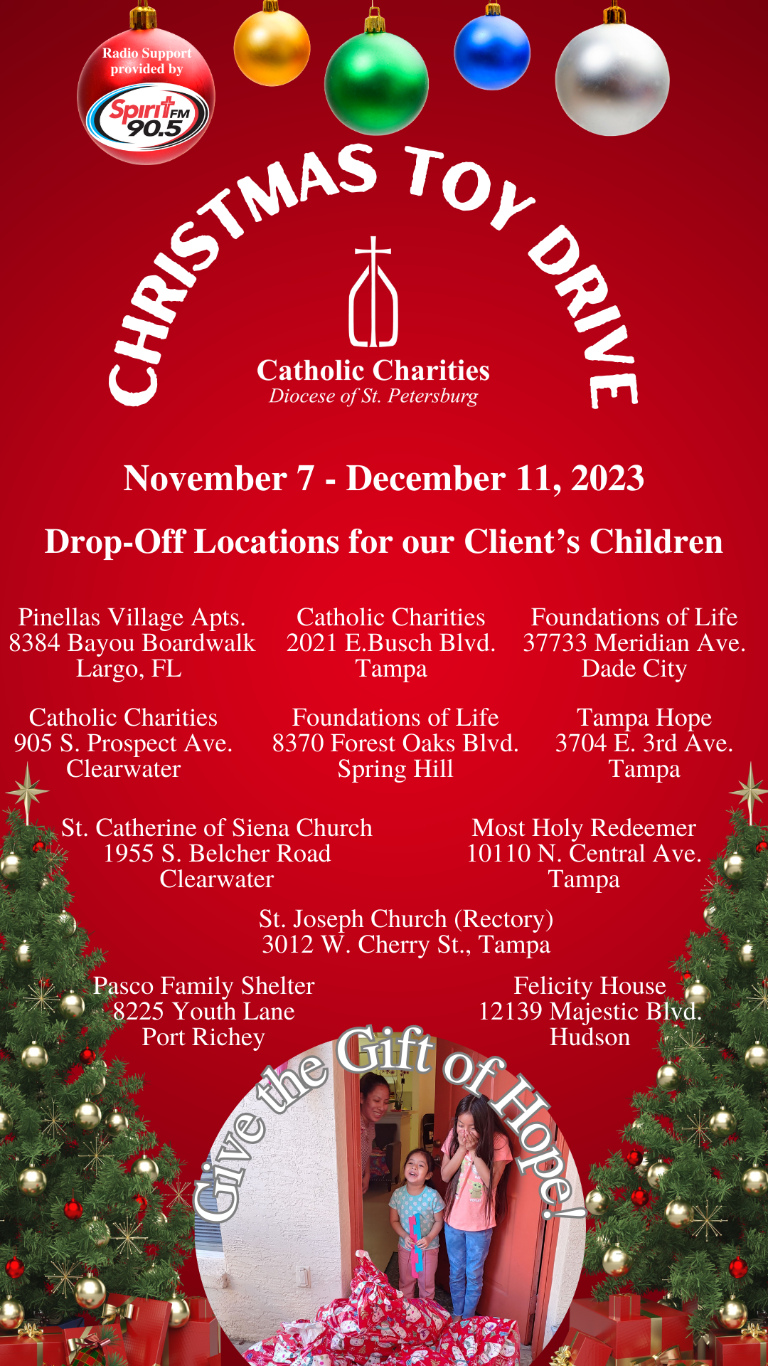 Christmas Toy Drive | Providing help. Creating hope.